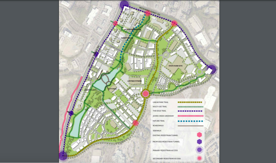 Johns Creek’s vision for massive, park-laden Town Center advances ...